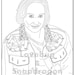 Roseanne Digital Coloring Book // Instant Print PDF (Download Now) - Etsy