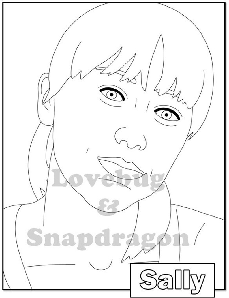 Misfits UK Digital Coloring Book // Instant Print PDF | Etsy