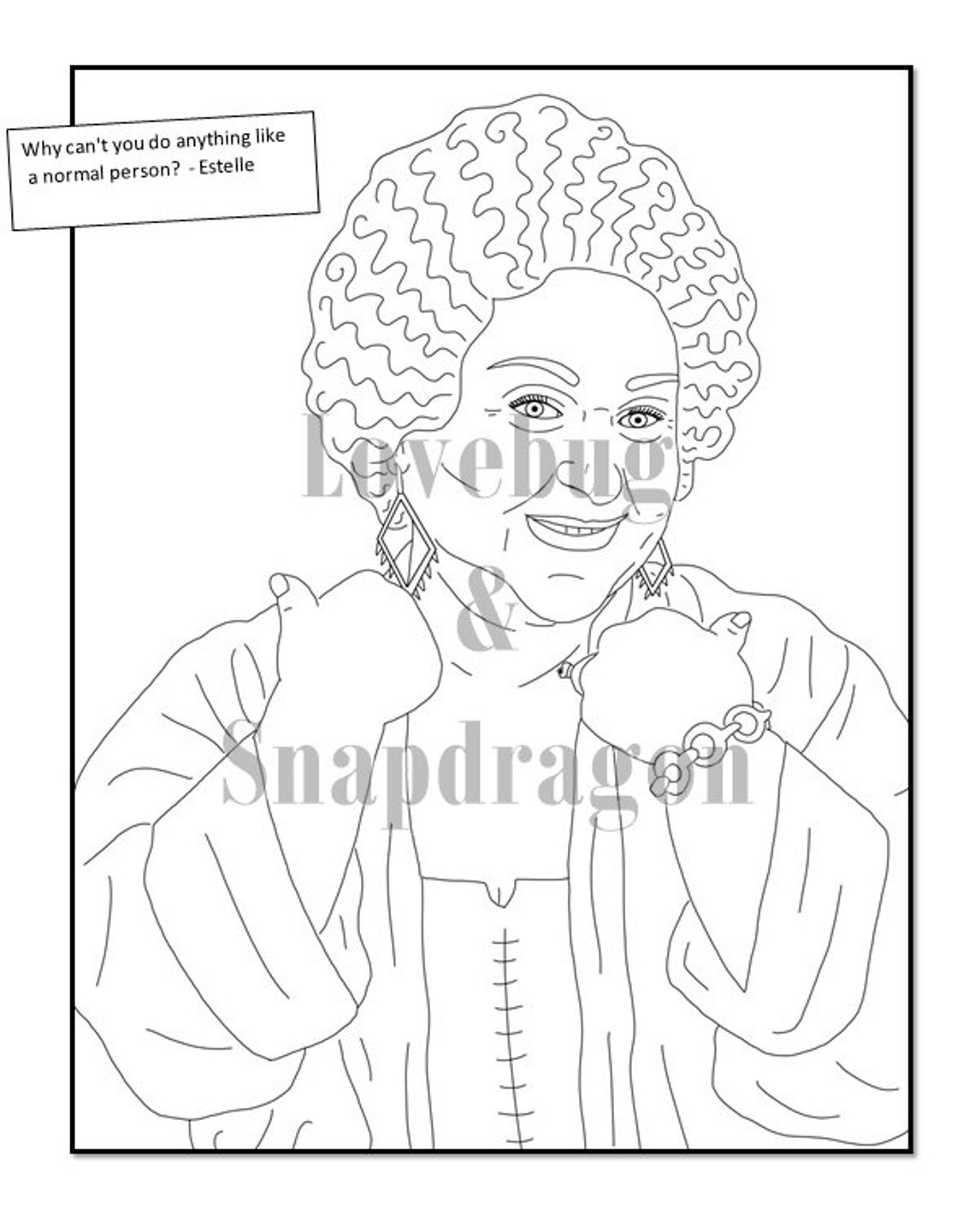 Seinfeld Digital Coloring Book // Instant Print PDF File - Etsy Canada