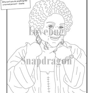 Seinfeld Digital Coloring Book // Instant Print PDF File, Travel ...
