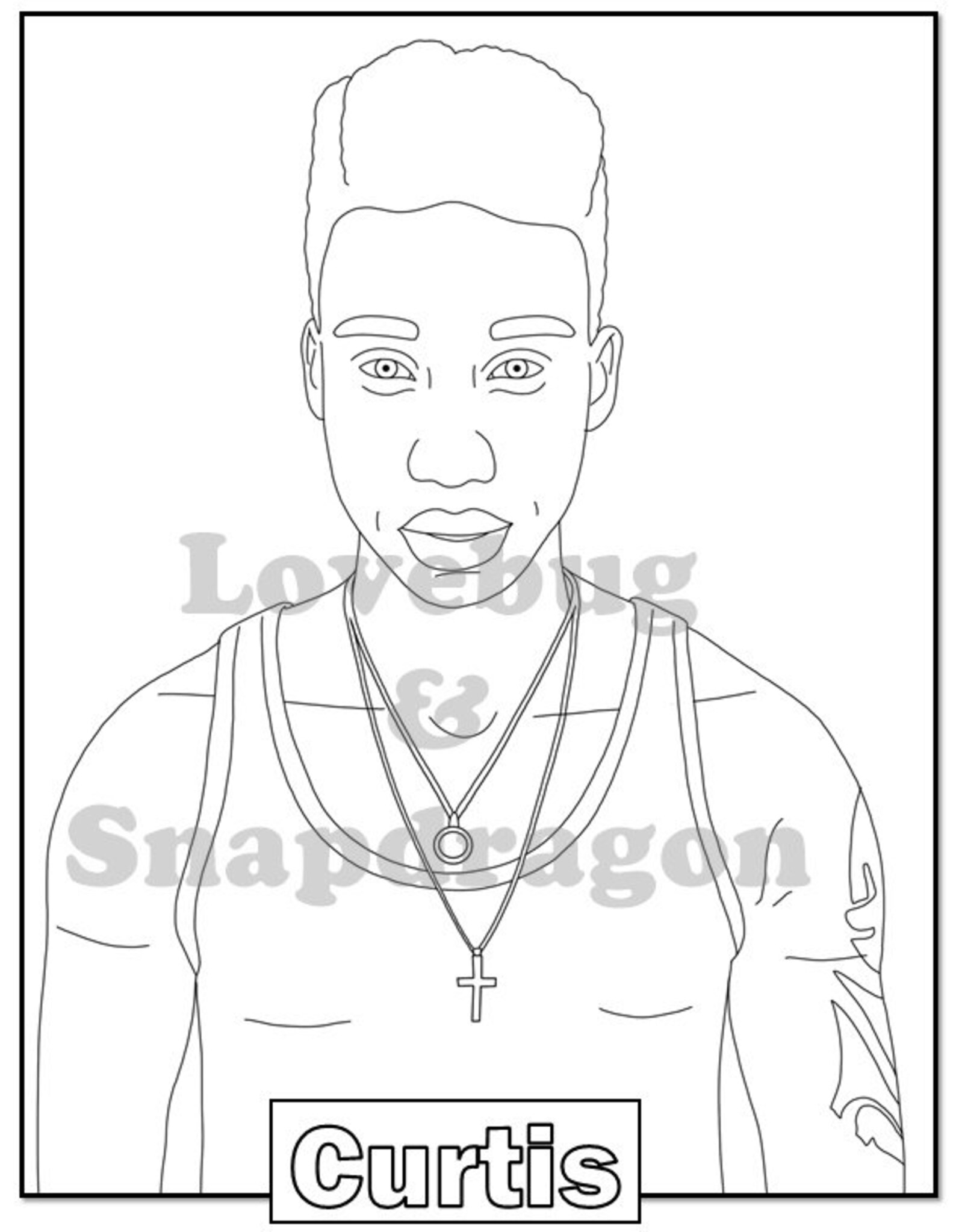 Misfits UK Digital Coloring Book // Instant Print PDF | Etsy