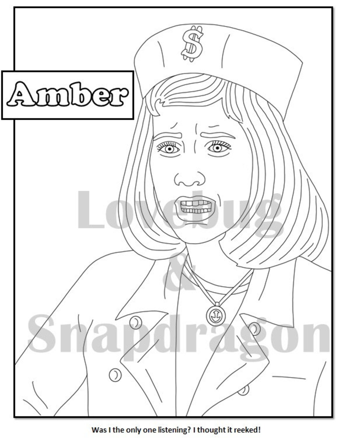 Clueless Digital Coloring Book // Instant Print Digital PDF | Etsy Canada