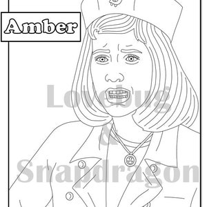 Clueless Digital Coloring Book // Instant Print Digital PDF, Travel ...