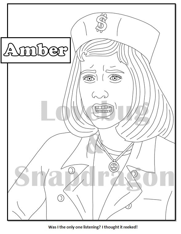 Clueless Digital Coloring Book // Instant Print Digital PDF - Etsy Canada