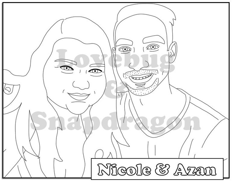 90 Day Fiance Digital Coloring Book // Instant Print PDF | Etsy