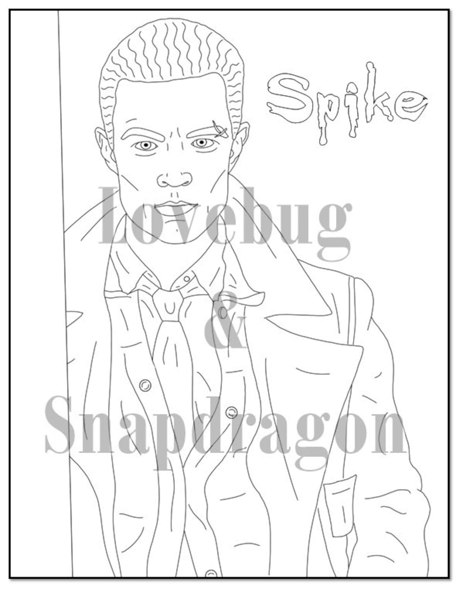 Buffy the Vampire Slayer Coloring Book // Instant Print | Etsy