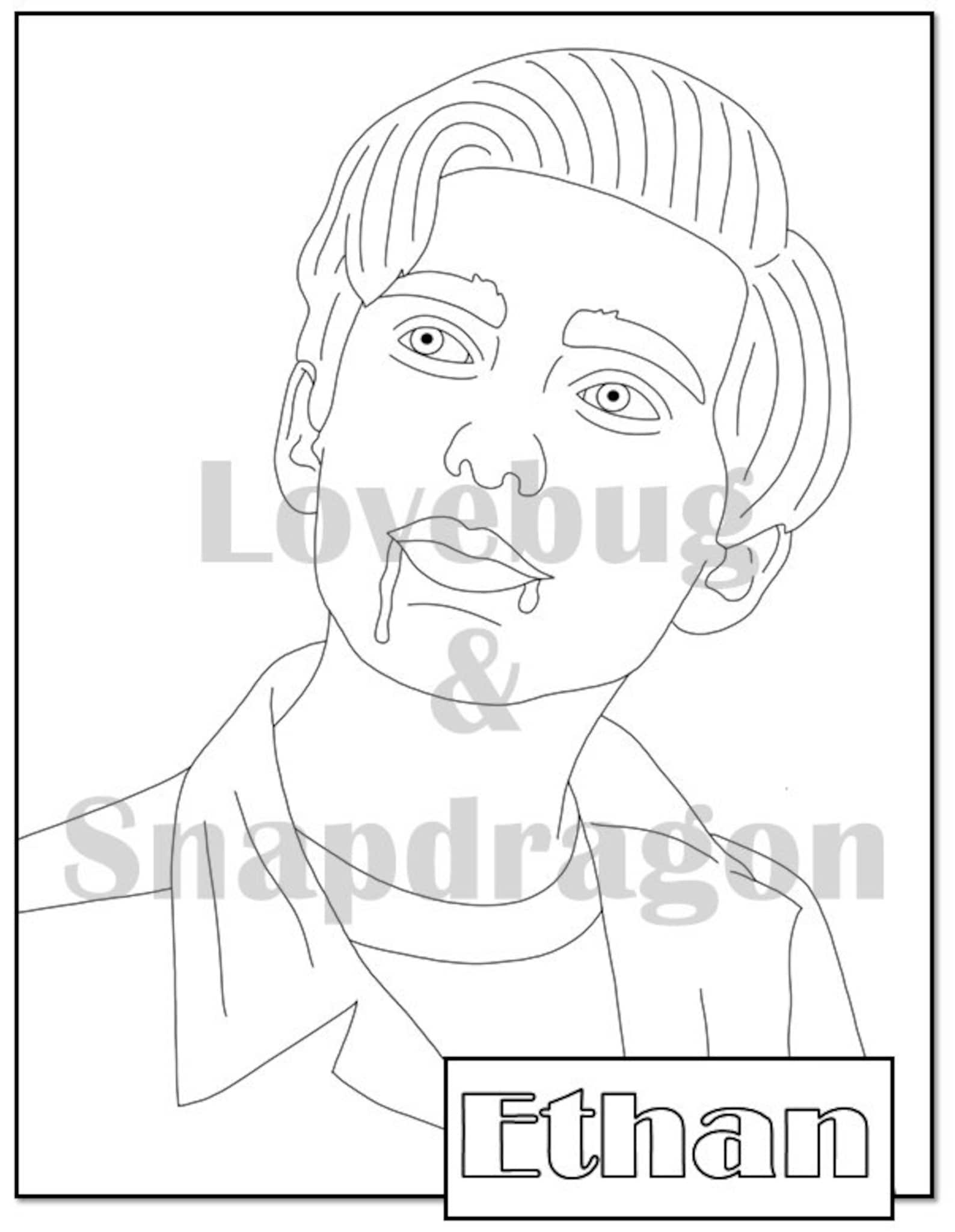 Euphoria Coloring Pages Coloring Pages
