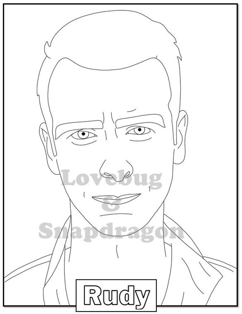 Misfits UK Digital Coloring Book // Instant Print PDF | Etsy