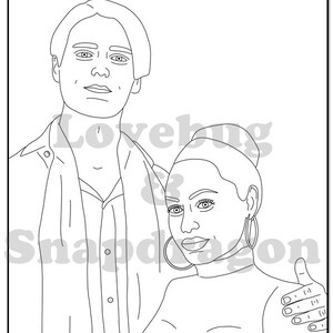 90 Day Fiance Digital Coloring Book // Instant Print PDF, Indoor ...