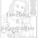Clueless Digital Coloring Book // Instant Print Digital PDF, Travel ...