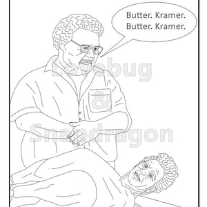 Seinfeld Digital Coloring Book // Instant Print PDF File - Etsy Canada