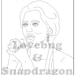 Real Housewives New York Digital Coloring Book // Instant Print, Adult ...