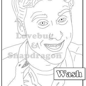 Firefly & Serenity Digital Coloring Book // Instant Print PDF, Travel ...