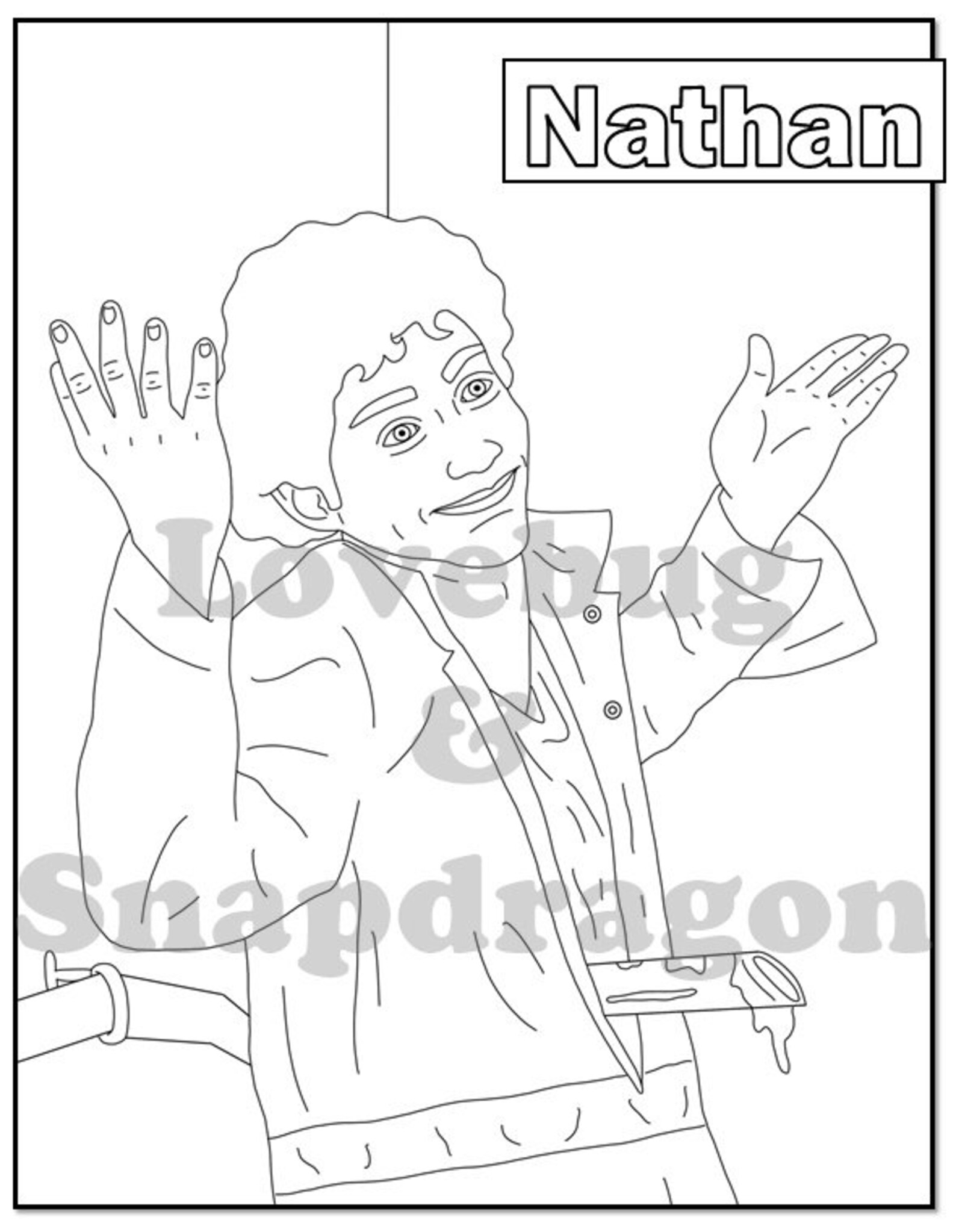Misfits UK Digital Coloring Book // Instant Print PDF - Etsy