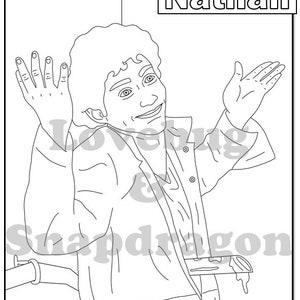 Misfits (UK) Digital Coloring Book // Instant Print PDF, Indoor ...