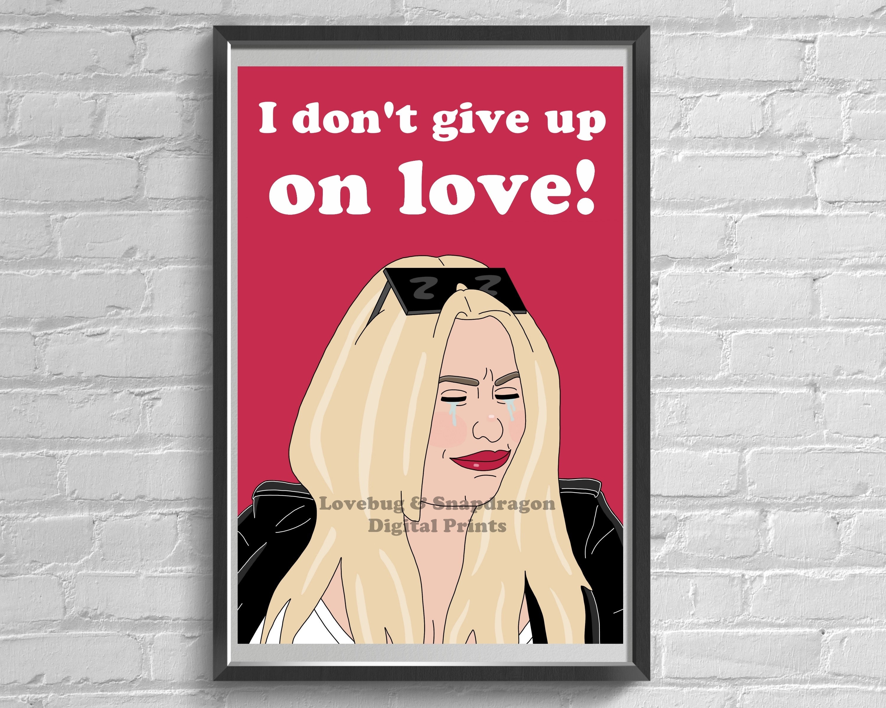 Darcey Crying 90 Day Fiance // Printable Wall Art Poster | Etsy