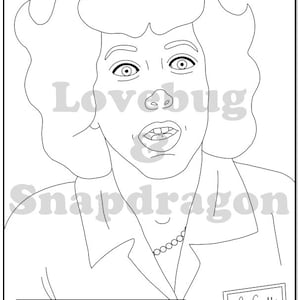 Grease Movie Coloring Book: Adult Art Therapy (printable PDF) - Etsy