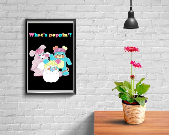 Popples What's Poppin' Digital Print // | Etsy