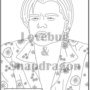 Romeo and Juliet Digital Coloring Book // Instant Print PDF, Indoor ...