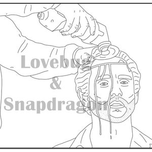Hannibal Digital Adult Coloring Book // Instant Print PDF, Travel or ...