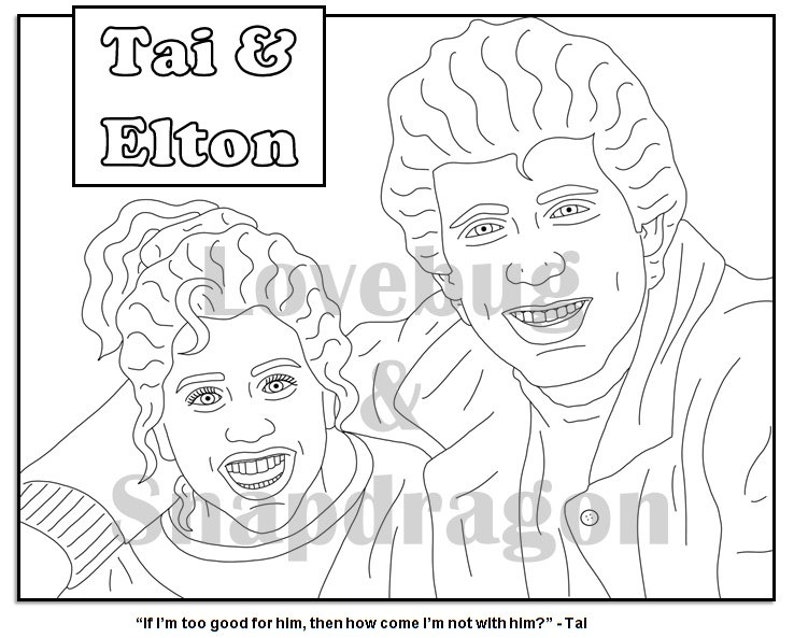 Clueless Coloring Pages Coloring Pages