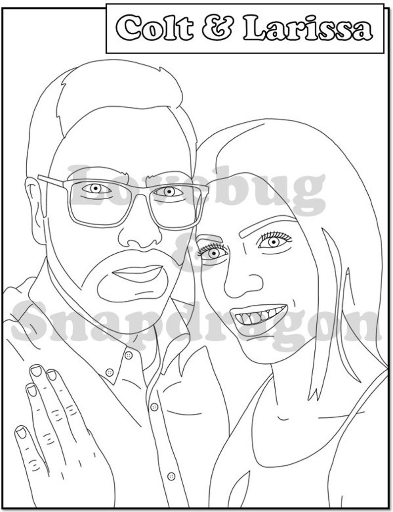 90 Day Fiance Digital Coloring Book // Instant Print PDF - Etsy
