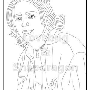 My so Called Life Coloring Book // Instant Print Digital PDF File ...
