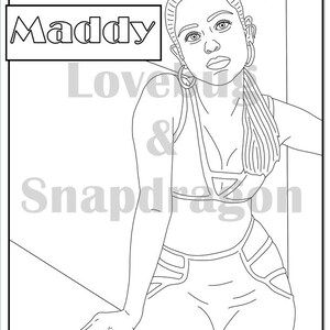 Euphoria Sketch Coloring Page