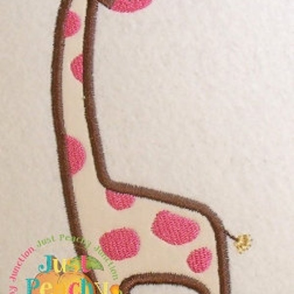 Giraffe Applique - Etsy
