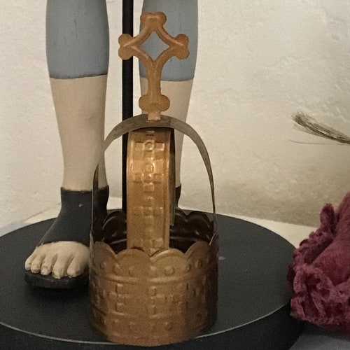 Crown the Little Cesar Metal for Home Décor Santos Cage Doll - Etsy