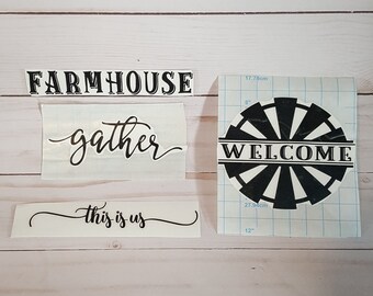 Distressed windmill | Etsy