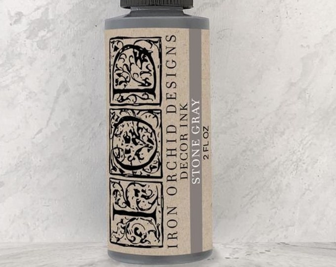 Stone Gray Decor Ink - IOD - Iron Orchid Design - Home Decor - Liquid ...