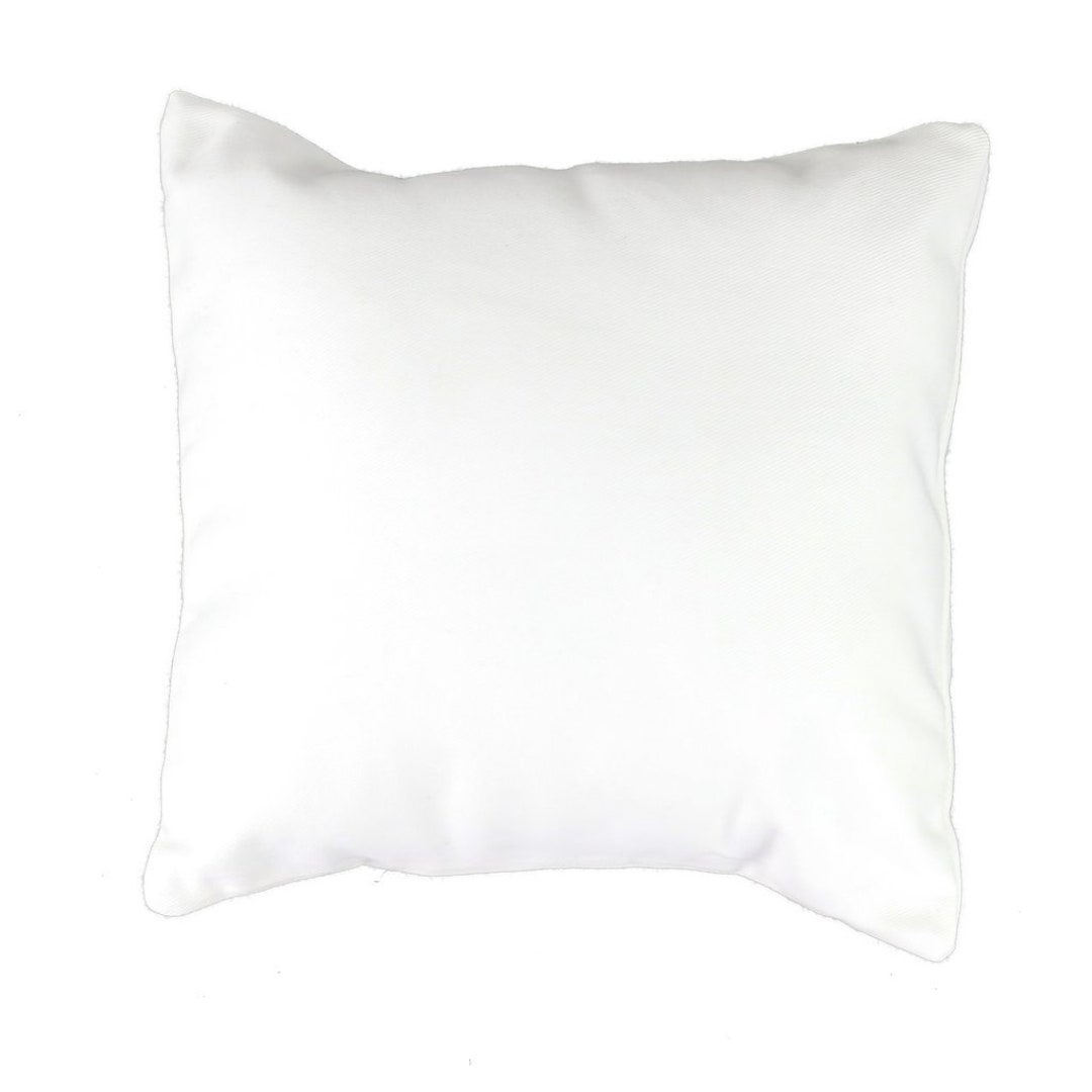 White 12" by 24" Blank Rectangle Canvas Cotton Pillow Cover With Zipper ...