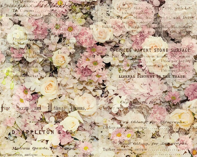 Re-design Prima Décor Rice Paper Floral and Dream 1 Sheet of 11.5 ...