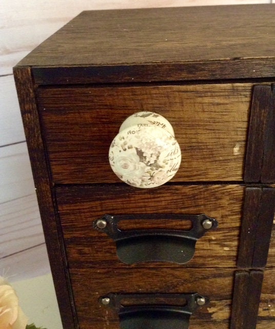 Farm Sweet Farm Redesign Knob Transfer Home Décor by Prima | Etsy