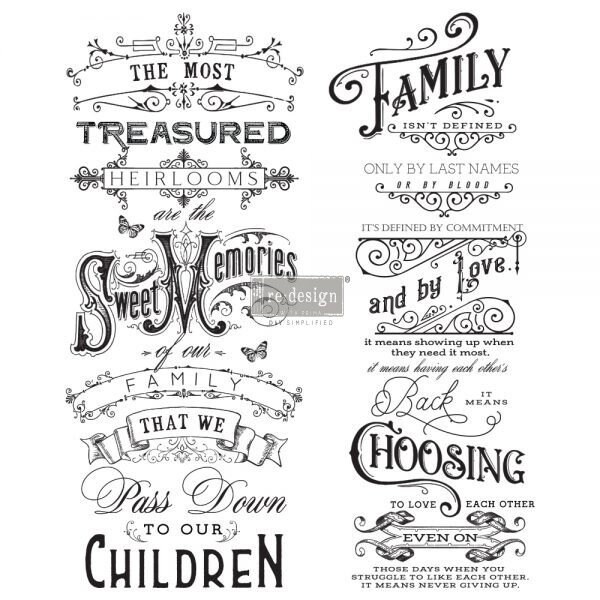 Family Heirlooms Redesign by Prima - two designs- Home and Garden ...