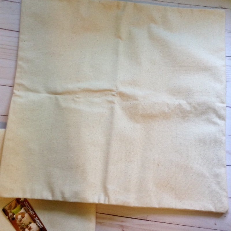 Cotton Canvas Pillow - Etsy
