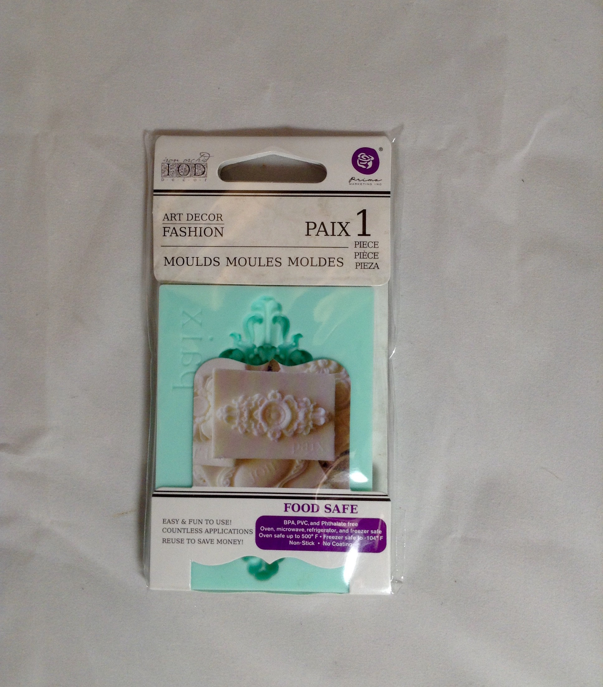 Baroque 3 Design Silicone Mold by Prima , decor mould, Food Safe, use ...