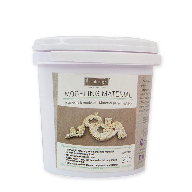 Air Dry Modeling Material Re-Design, Modeling Compound, Air Dry Clay