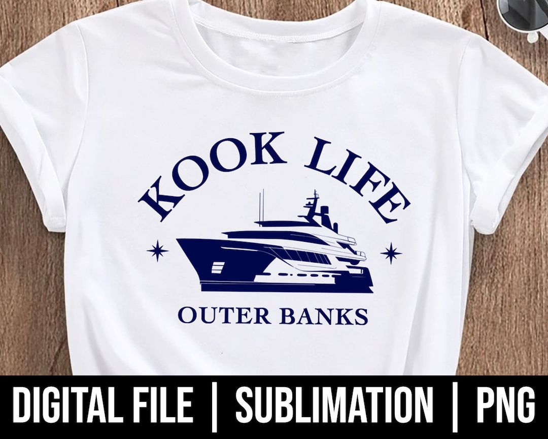 Kook Life PNG, Outer Banks PNG, Outerbanks Clip Art, Png Files, Digital ...