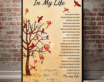 In My Life Beatles | Etsy