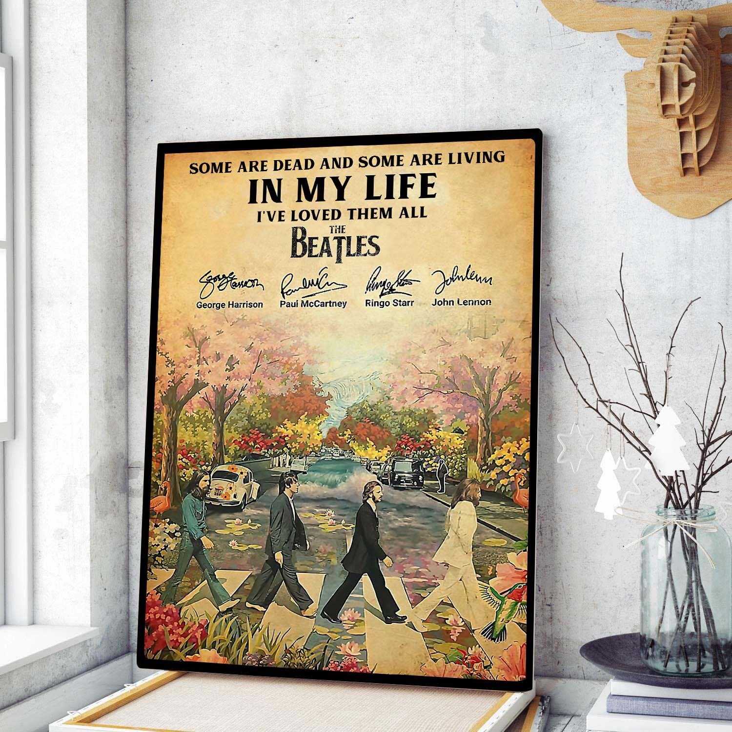 Home & Living Wall Décor Love The Beatles Music Poster In My Life ...
