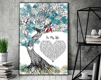 In My Life Poster | Etsy