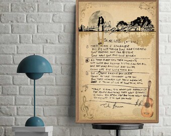 In My Life Beatles | Etsy