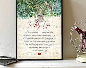 In My Life Beatles | Etsy