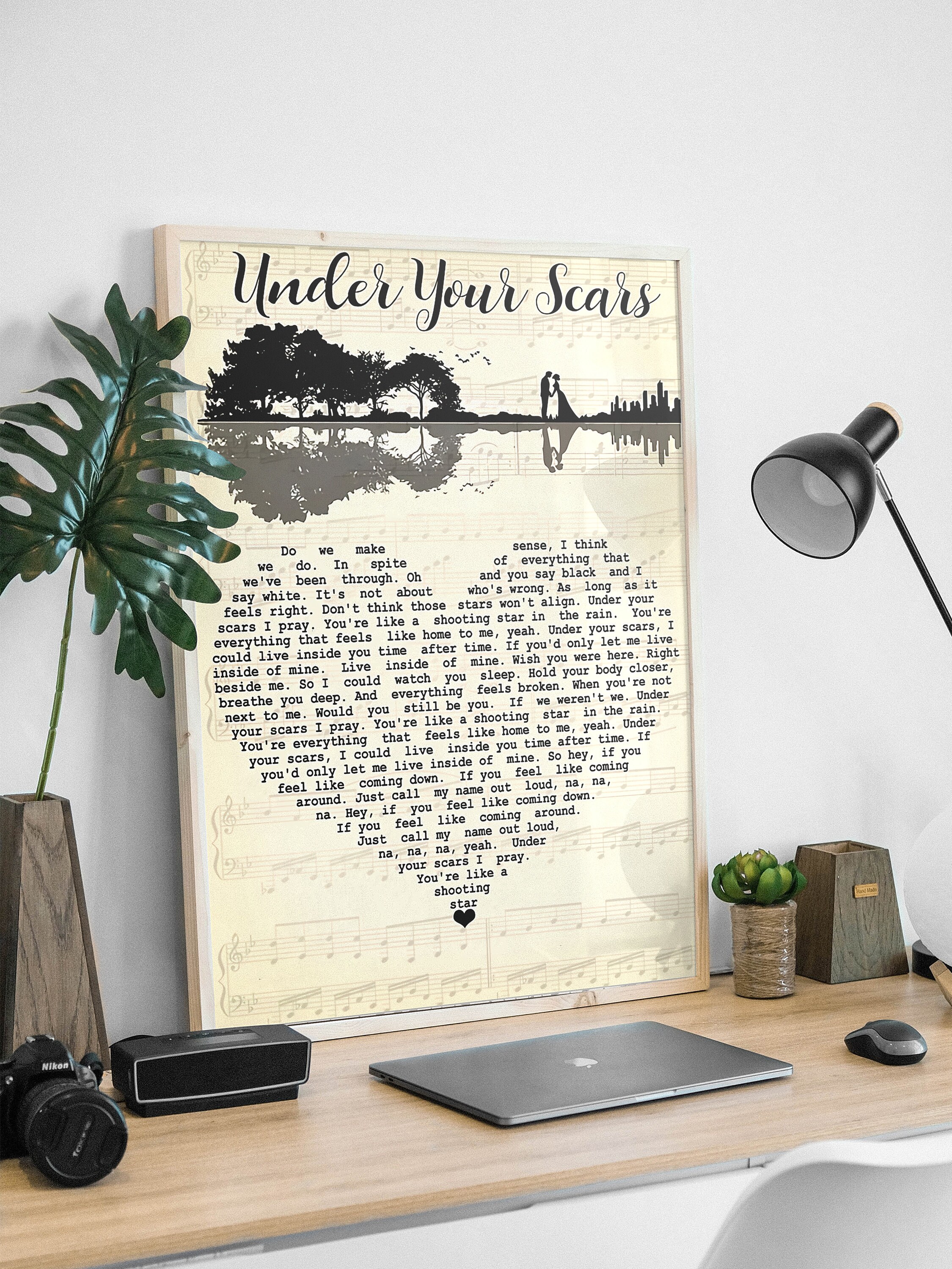 Digital Prints Prints Art & Collectibles Godsmack Under Your Scars ...