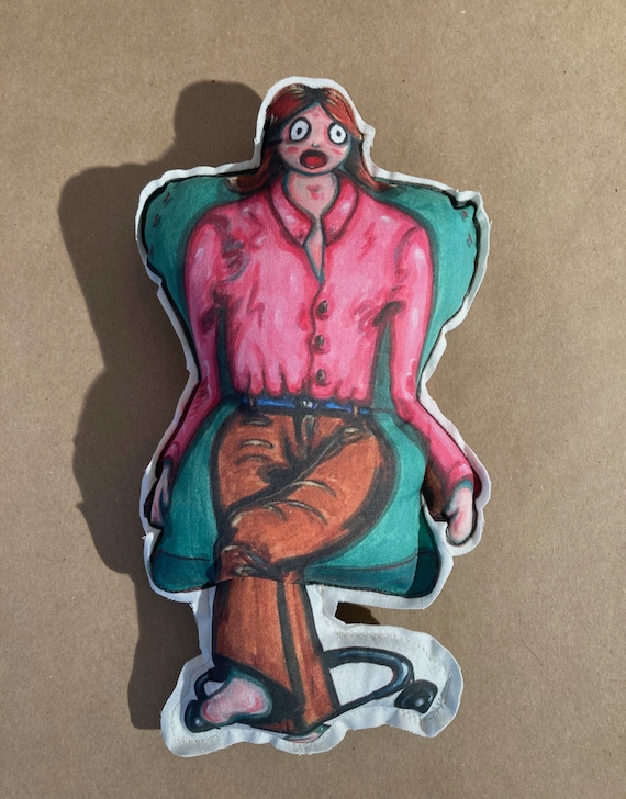 Office Dummy on Her Office Chair Doll | Etsy