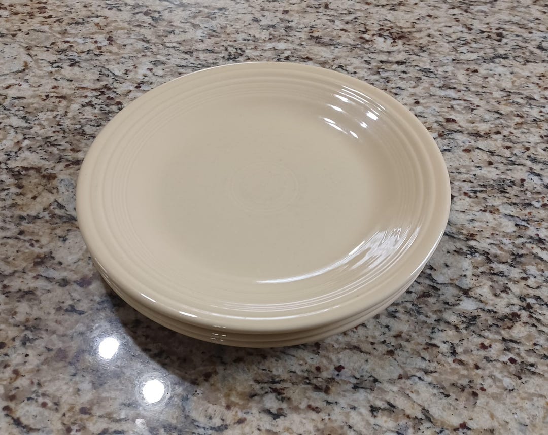 Fiestaware Ivory Dinner Plate 10.5" Retired Color Homer Laughlin - Etsy
