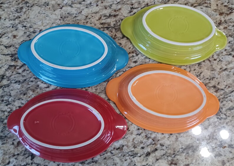 Fiestaware Oval Casserole Dish Homer Laughlin - Etsy
