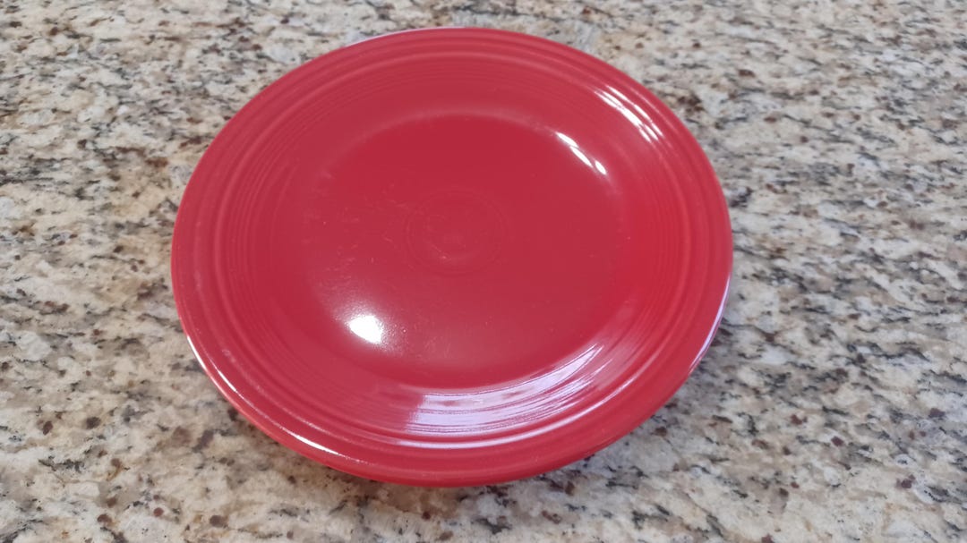 Fiestaware Scarlet Dinner Plate 10.5" Homer Laughlin - Etsy